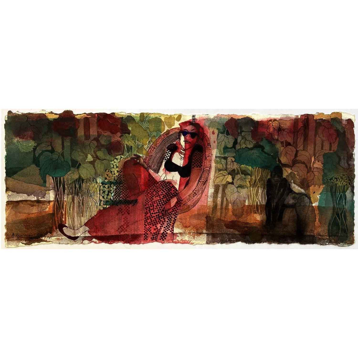 Buy A. Rajeswara Rao - At My Farm House at Kadari Art Gallery