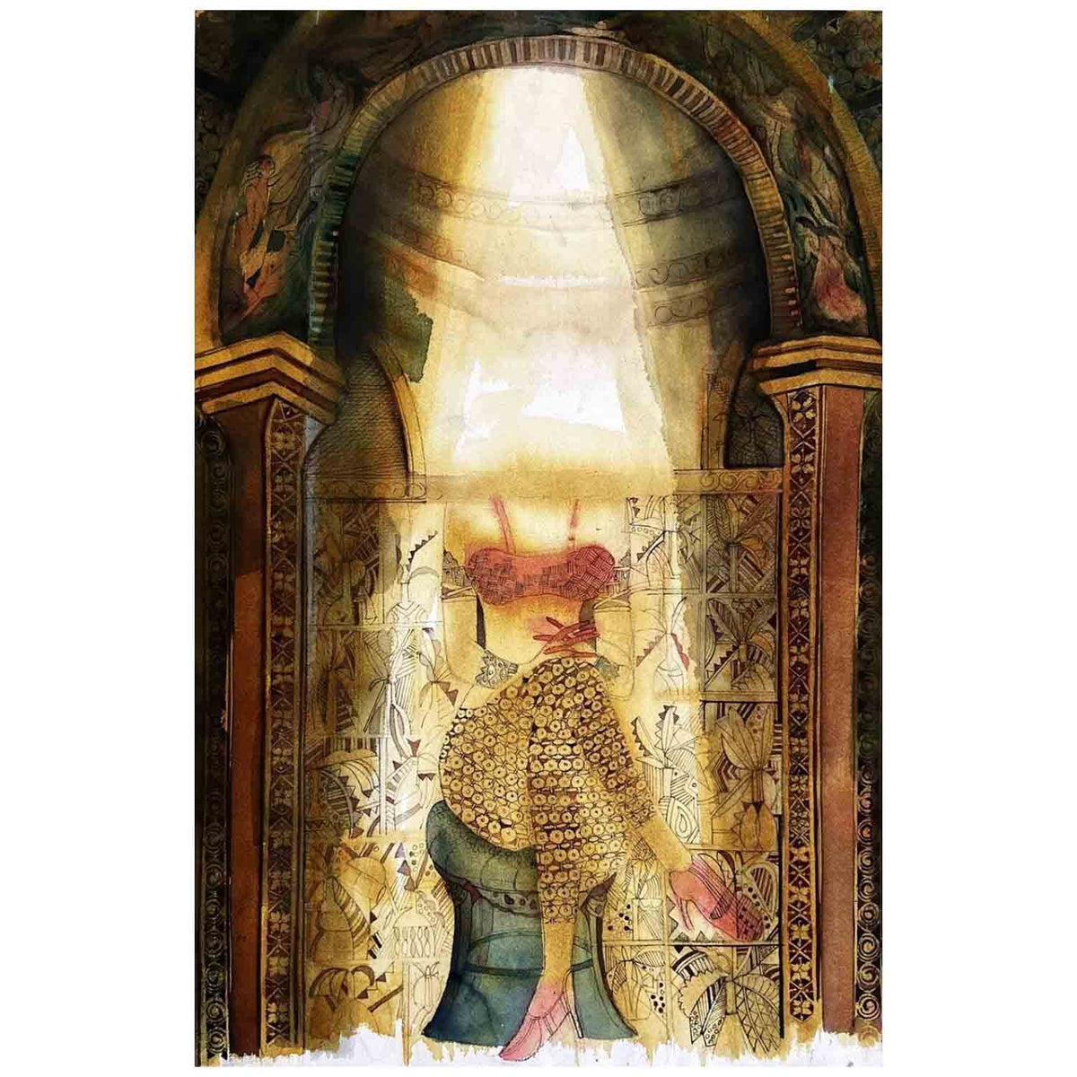 Buy A. Rajeswara Rao - Rani Bhagamati at Kadari Art Gallery