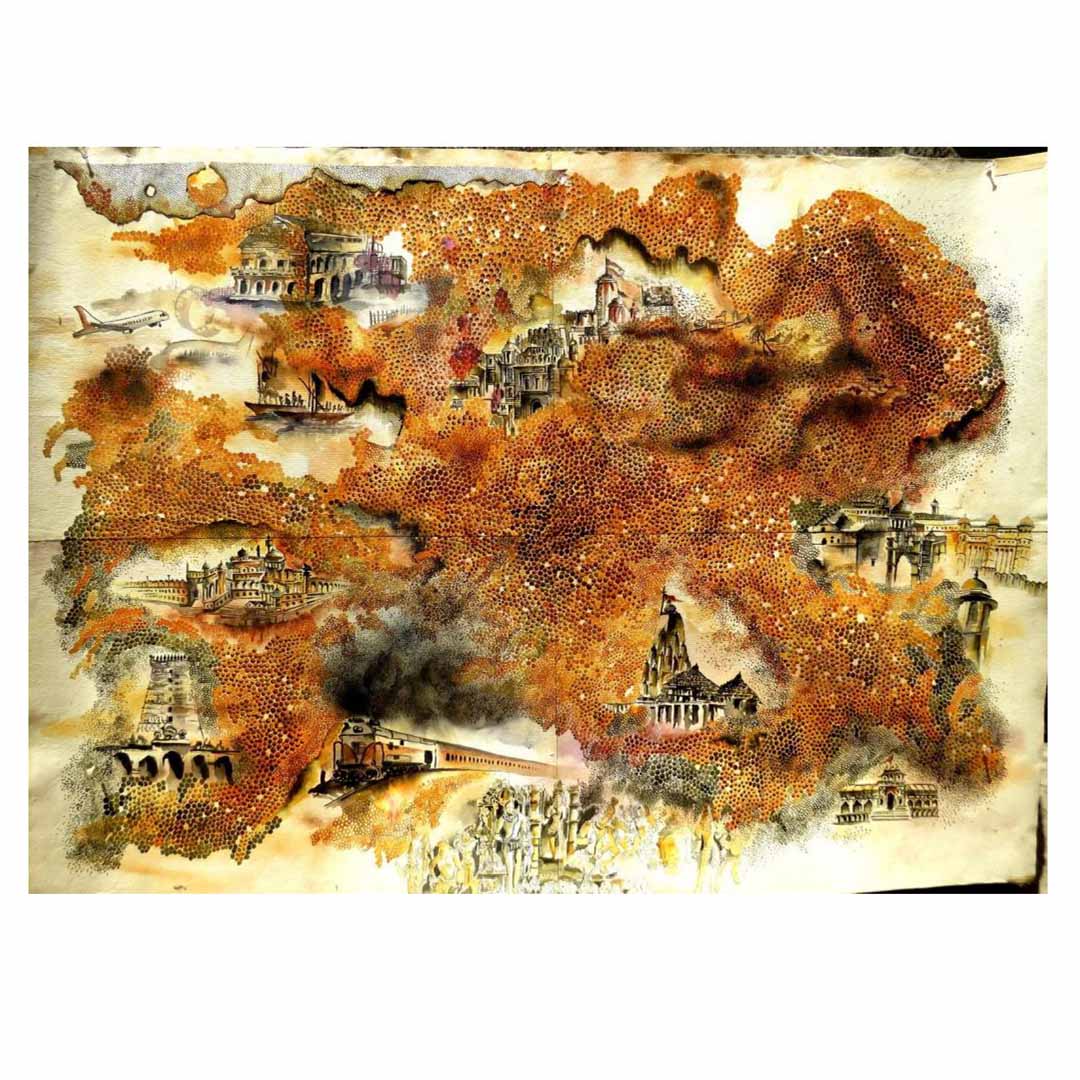 Char Dham Roll Format Guide | Pilgrimage Tips – Kadari Art Gallery